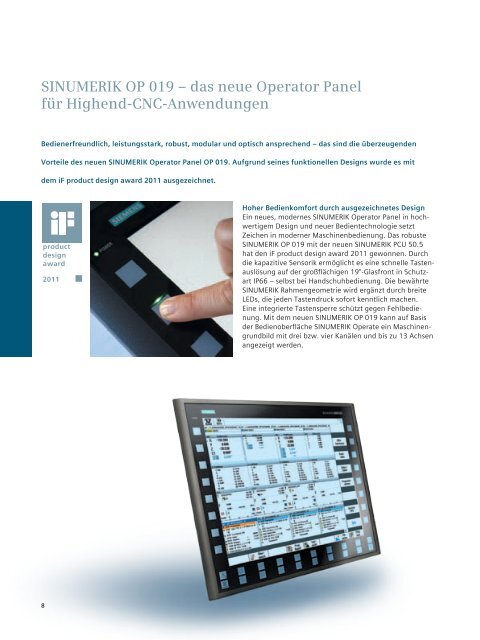 SINUMERIK OP 019 – das