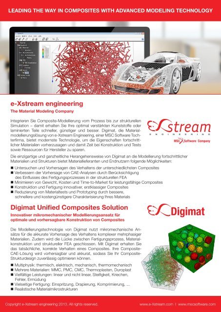 Digimat - MSC Software