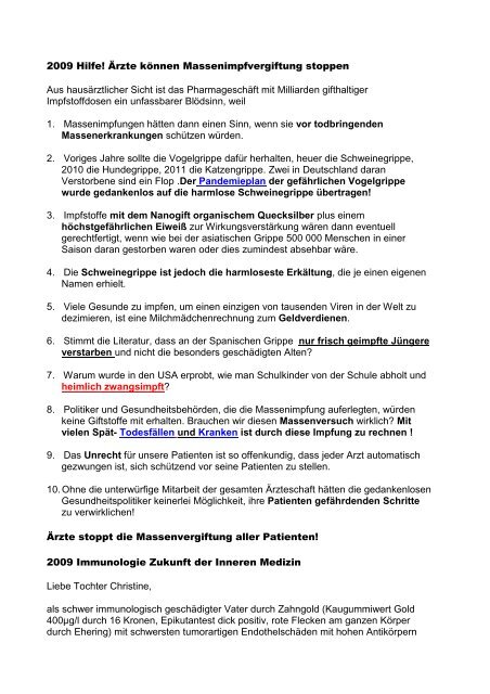 Nach drei Tagen ist die E