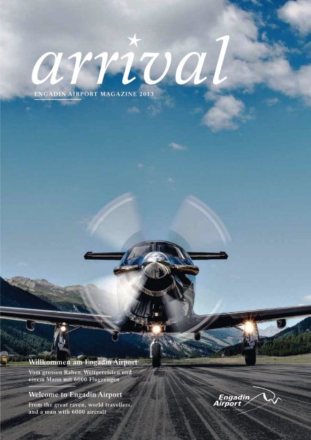 Arrival Magazin - Engadin Airport
