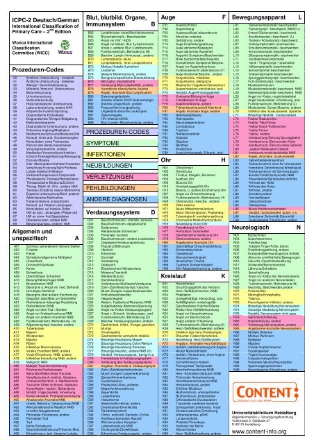 TWO-Page - zu ICPC-2