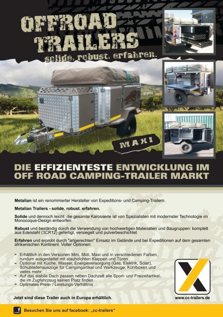 Metalian Maxi - Cross Country-Trailers