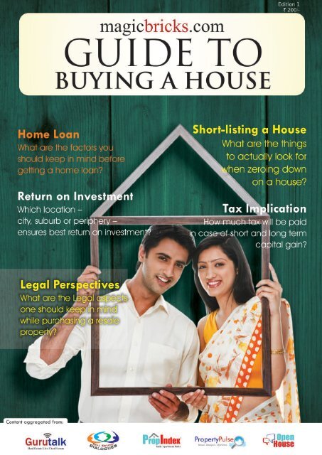 MagicBricks Guide to Buying a House