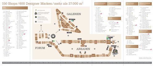 150 Shops / 600 designer