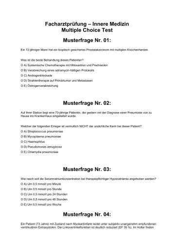 Leitfaden zur Erstellung von Multiple-Choice Fragen - Progress Test ...
