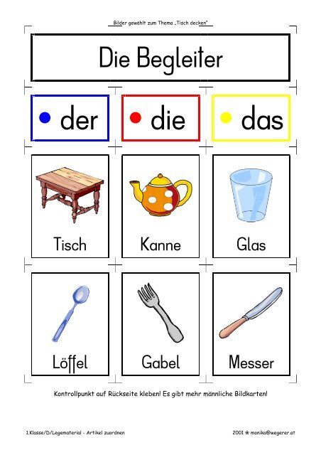 Die Begleiter - Lehrerweb