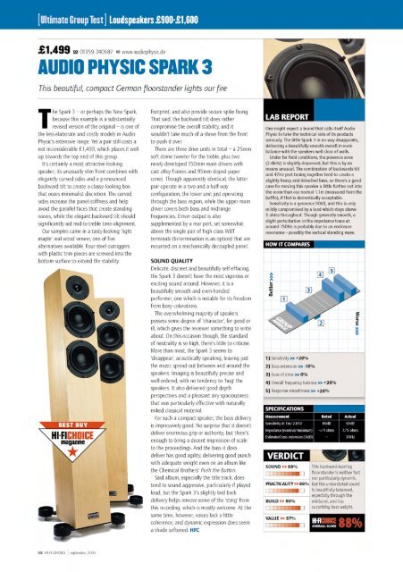 Spark - Audio Physic