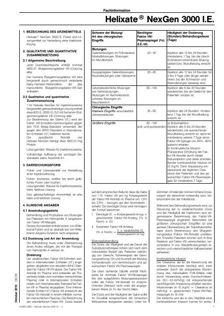 Helixate® NexGen 3000 I.E. - CSL Behring