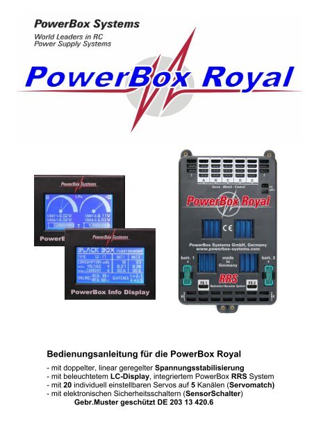 Power Box Evolution 40/16 - PowerBox Systems