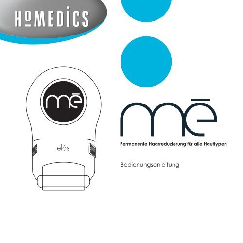 Bedienungsanleitung - Elos Me