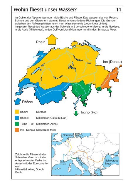 Wohin fliesst unser Wasse