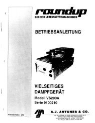 hebt-5v bun toaster - AJ Antunes & Co.