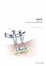 Valiant™ Anterior Lumbar Plate - Biomet