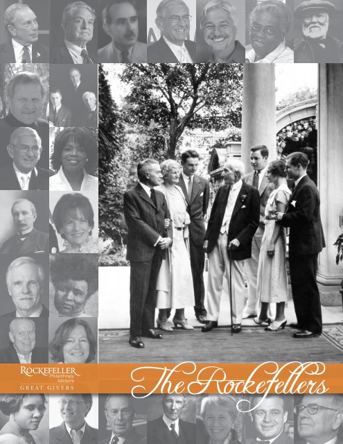 Great givers - Rockefeller Philanthropy Advisors