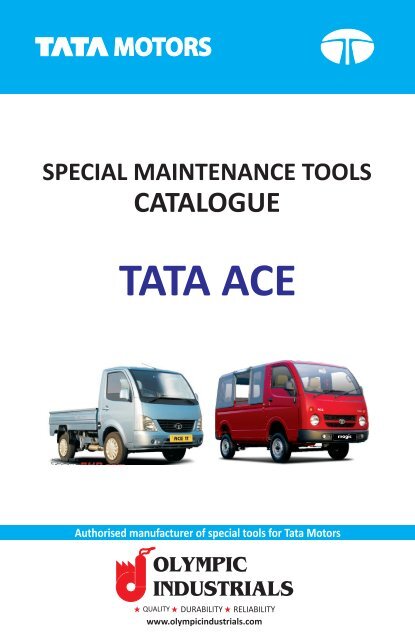 SPECIAL MAINTENANCE TOOLS - New Page 1