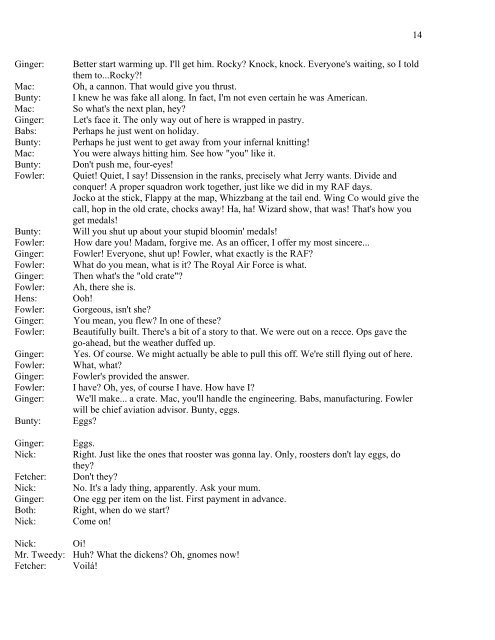 Ginger: Better start warm