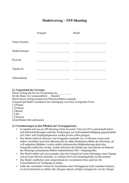 Tfp Vertrag Makeup Artist | Saubhaya Makeup