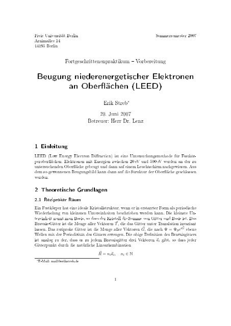 LEED - Erik Streb