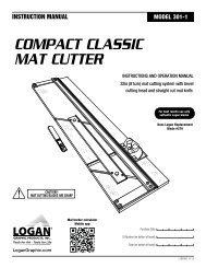 703 Simplex V-Groover complete - Logan Graphic Products, Inc.