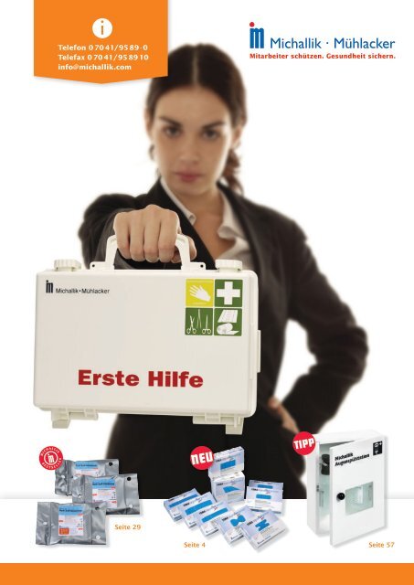 Katalog Erste Hilfe 2013 - Fritz Oskar Michallik GmbH & Co.