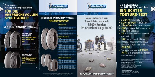 michelin power one