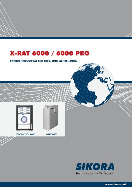 X-RAY 6000 / 6000 PRO - Sikora