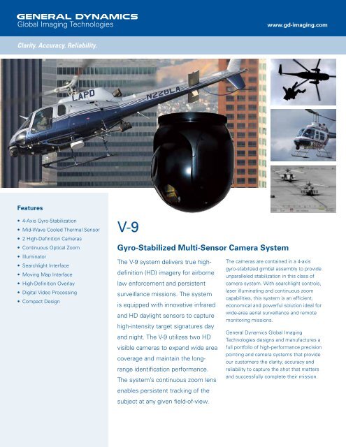 V-9 - General Dynamics Global Imaging Technologies
