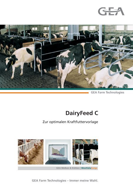 DairyFeed C - GEA Farm Technologies