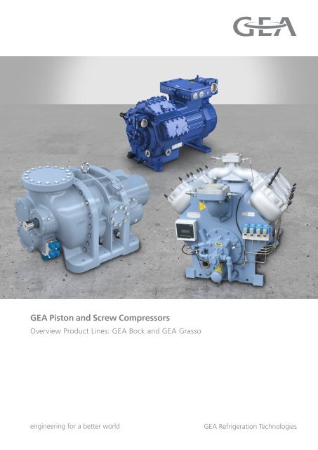 GEA Piston and Screw Compressors - GEA Refrigeration ...