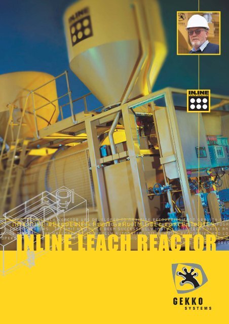 InLine Leach Reactor brochure - Gekko Systems