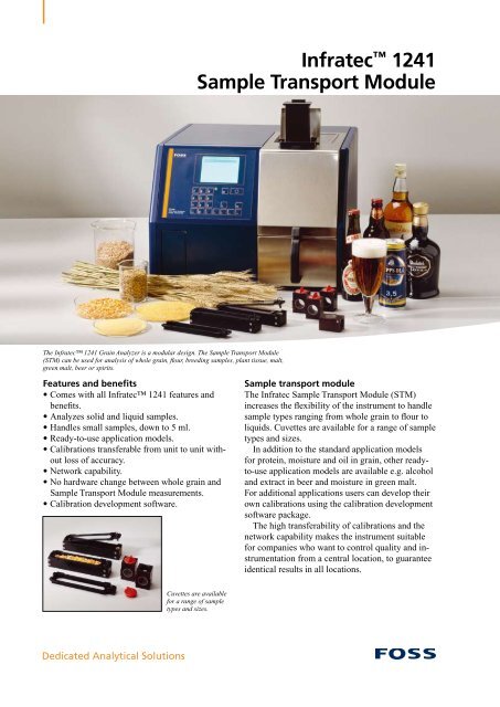 Infratec™ 1241 Sample Transport Module - Gerber OUTLOOK