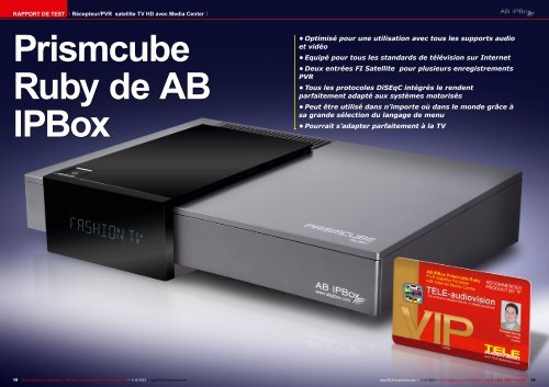 Prismcube Ruby de AB IPBox