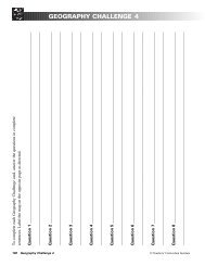 GEOGRAPHY CHALLENGE 6