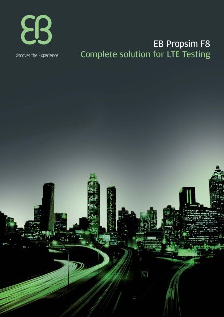 EB Propsim F8 Complete solution for LTE Testing - Gigacomp