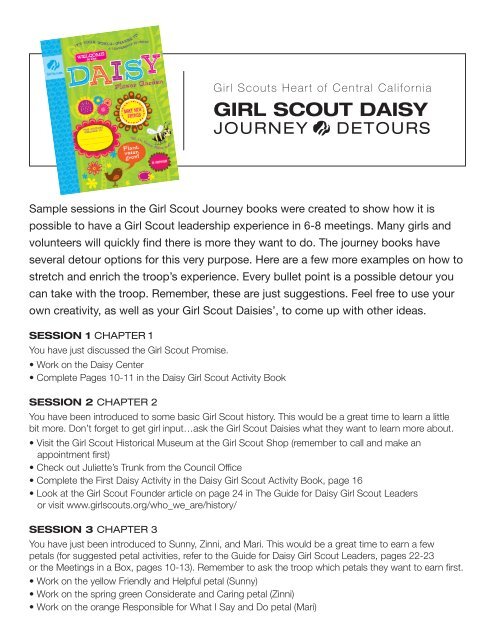 Girl Scout DaiSy - Girl Scouts Heart Of Central California