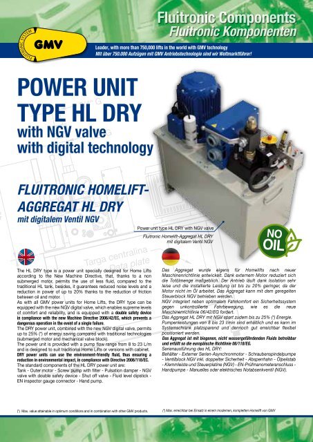 POWER UNIT TYPE HL DRY - G.m.v.