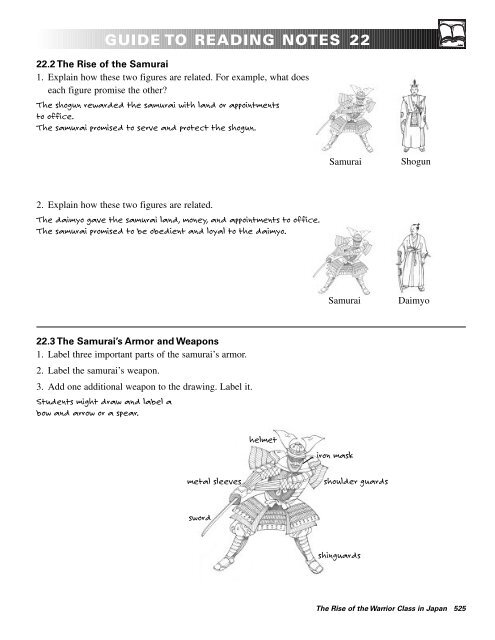 CH 22: Teacher Notes