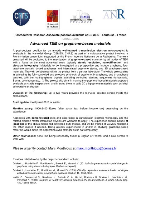Advanced TEM on graphene-based materials