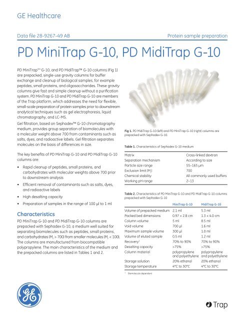 PD MiniTrap G-10, PD MidiTrap G-10