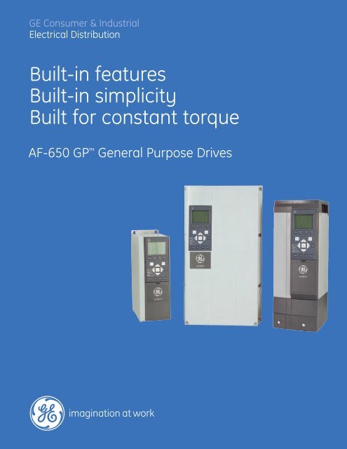AF-650 GP™ General Purpose Drives