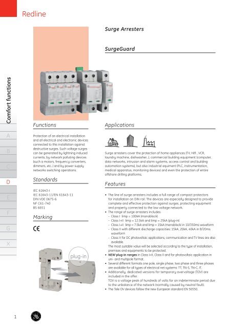 Redline - G E Power Controls