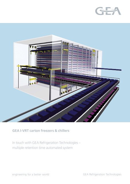GEA I-VRT carton freezers & chillers - GEA Refrigeration Technologies