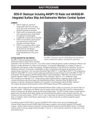 AN/BYG-1 Combat Control System - DOT&E