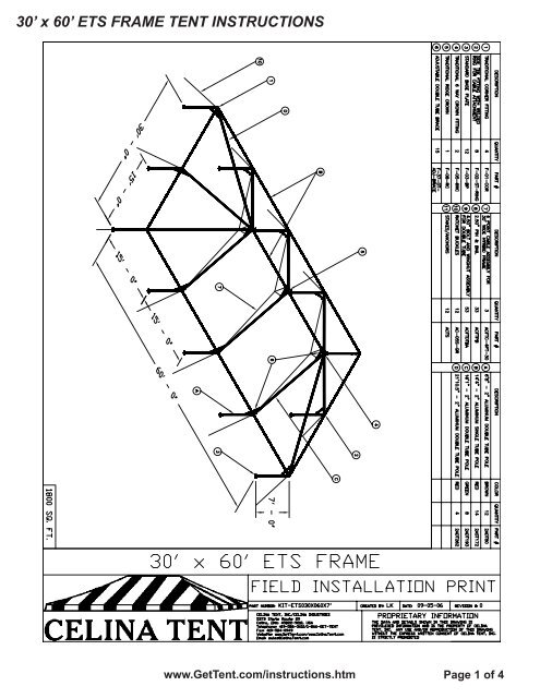 30x60 Pole Tent Layout Discounts Wholesale | www.oceanproperty.co.th
