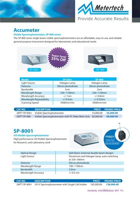 Accumeter SP-8001 - Gibthai