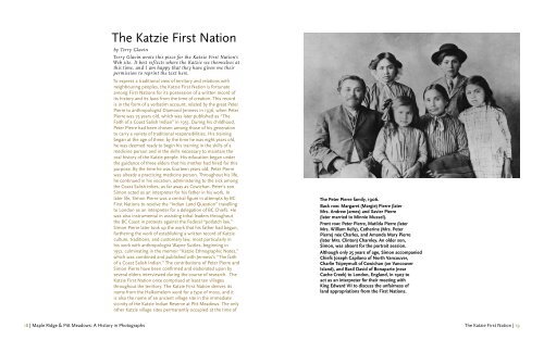 The Katzie First Nation - Global Bird Photos Collection