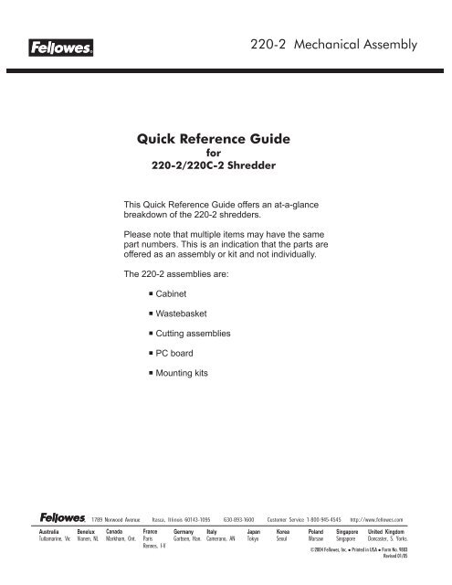 Quick Reference Guide - Genius
