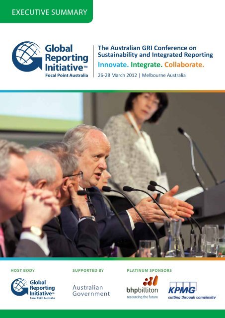 Download the Executive Summary - Global Reporting Initiative