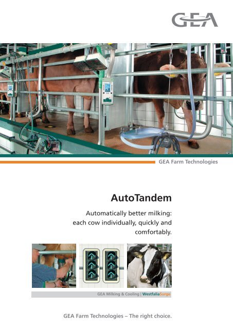 AutoTandem - GEA Farm Technologies