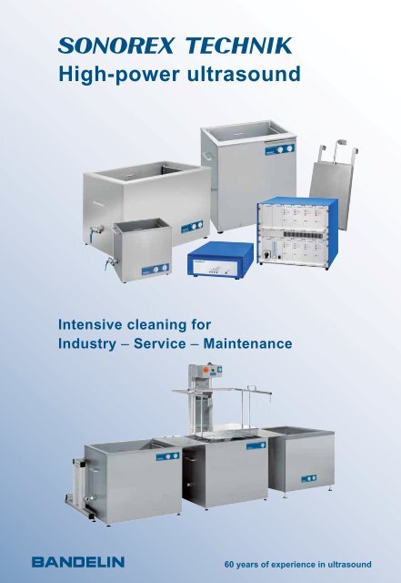 High-power transducers - Bandelin electronic